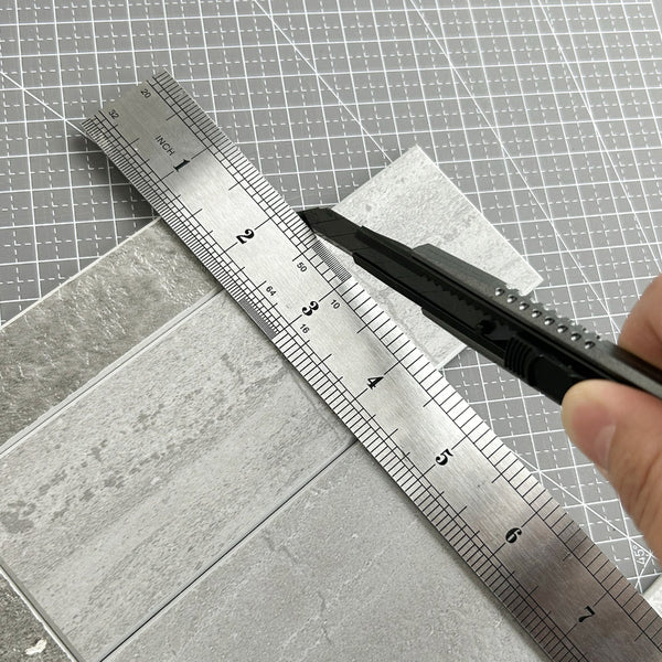 Snap Blade Knife | 155 x 20mm | SK5 Carbon Steel Black Blade | Vinyl Home