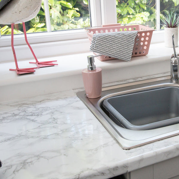 How to Wrap Your Benchtop with Adhesive Vinyl | Guide - Vinyl Home