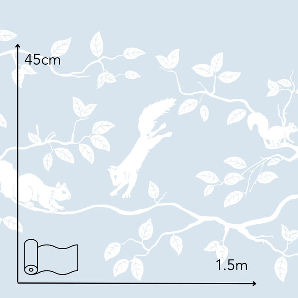 Static Cling Window Film With Squirrels| Vinyl Home | New Zealand