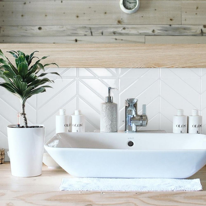 Block Wall Tiles - Vinyl Home